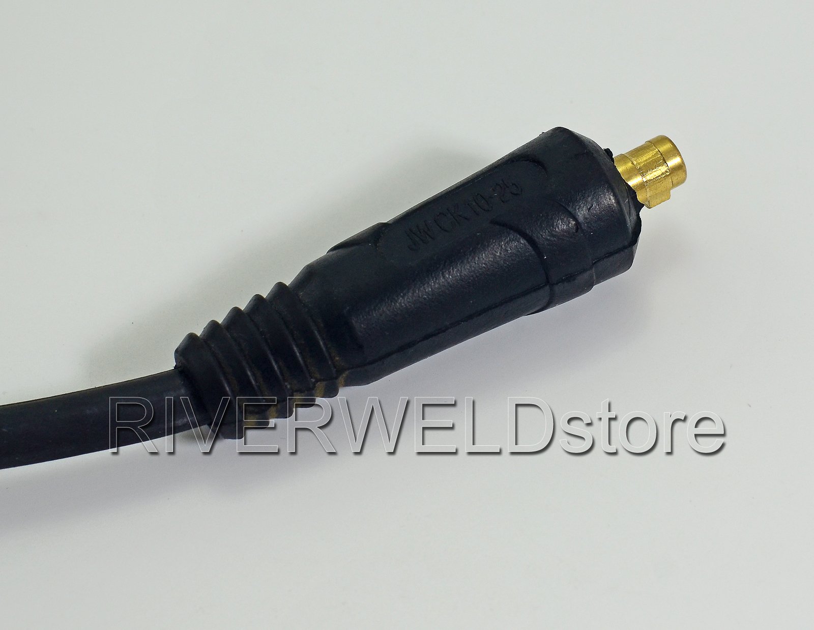 RIVERWELD 200A Groud Earth Clamp 10-25mm2Plug 3 Metre Lead 16mm2 Wire Fit MMA ARC Welder