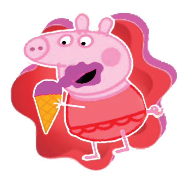 Little Miss Pink Pig Temporary Tattoos - 45pk - Kids Party Favors - Pinata Stuffers