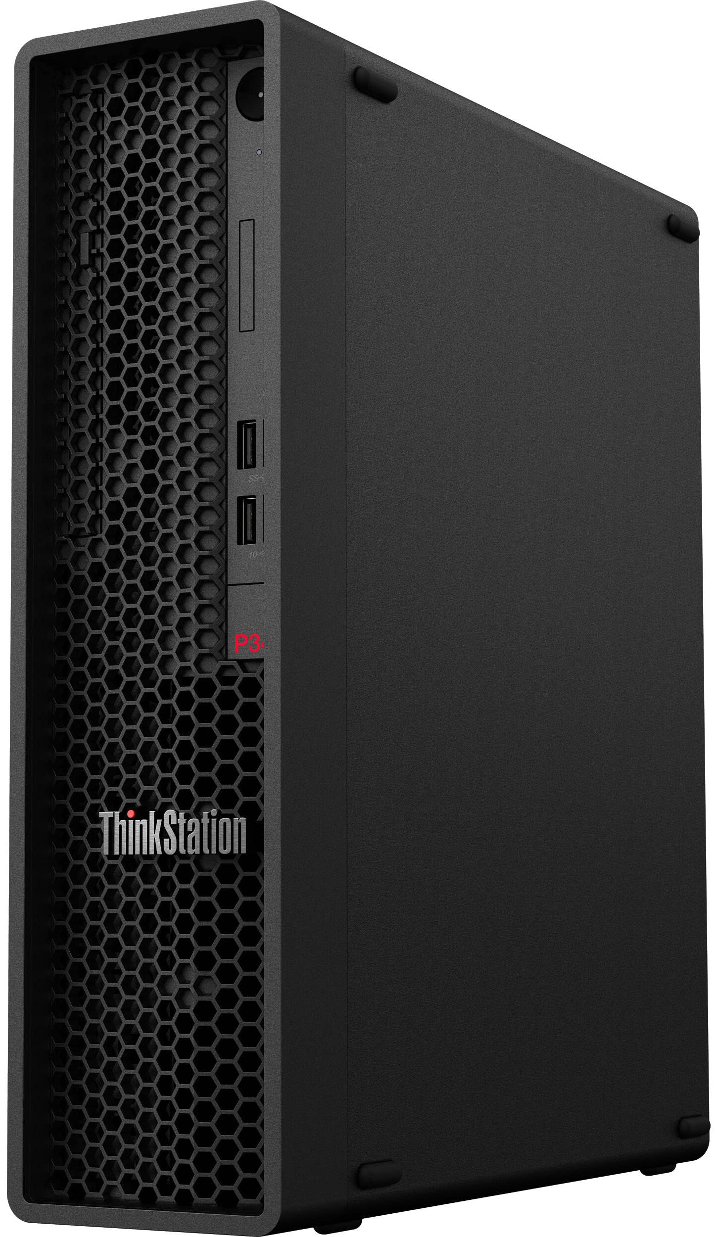 Lenovo ThinkStation P3 Tiny WiFi Business Mini Desktop (Intel i7-13700T 16-Core, 64GB RAM, 2TB PCIe SSD, T1000, Bluetooth, HDMI, USB 3.2, Black, Win 10 Pro) with Hub