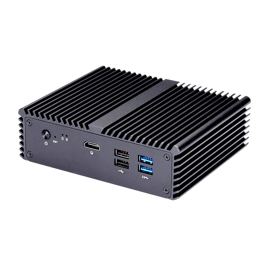 Multi-Function Router Q730G5 Intel Celeron J4105,Up to 2.5Ghz 10W AES-Ni (Barebones) 5 Intel I225-V 2.5G LAN,Used As A Router/Firewall/Proxy 24/7