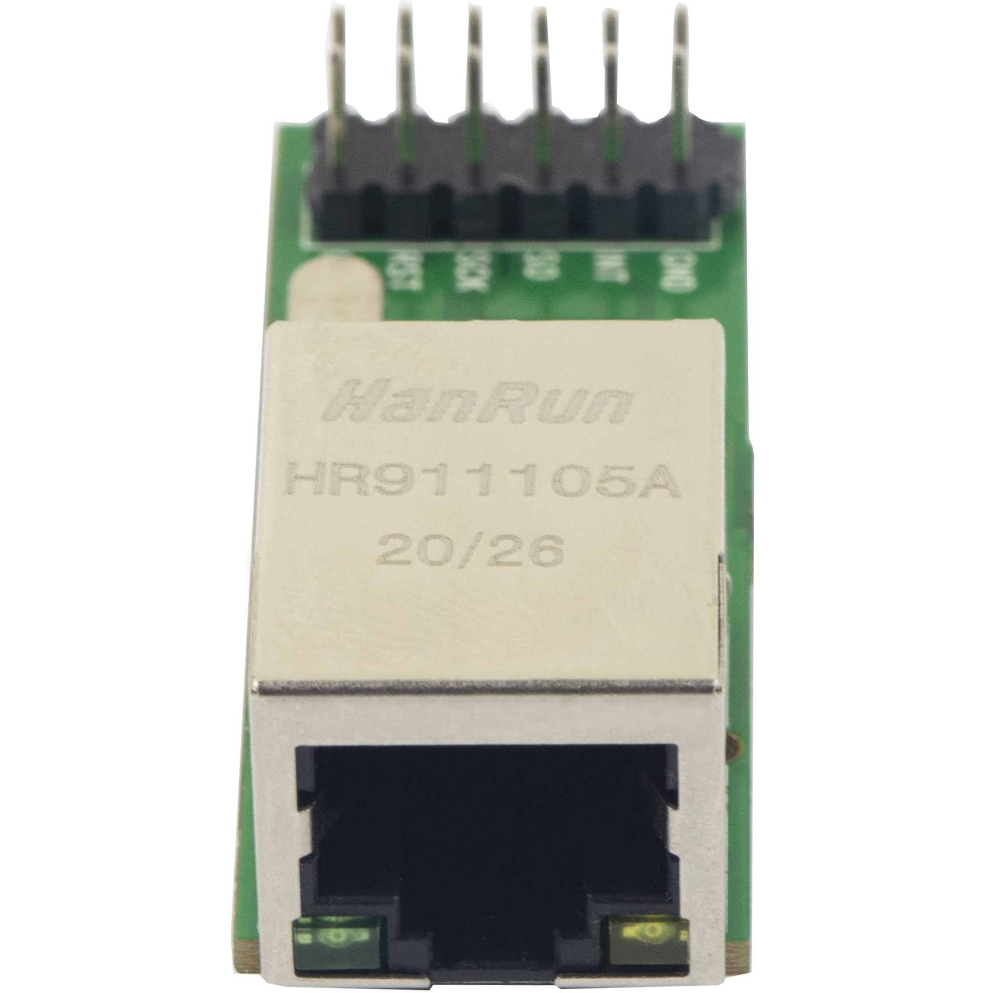 naughtystarts W5500 Ethernet Network Module 3.3V 5V Full Hardware TCP/IP Protocol 51 / STM32 Microcontroller Program SPI Interface for Arduino (1pcs)