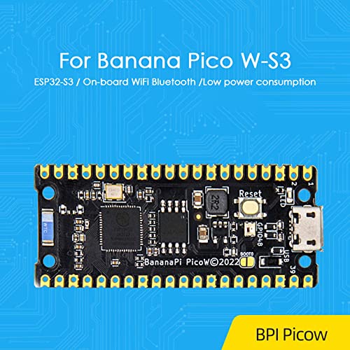 Pasotim 240MHz PSRAM ESP32-S3 32-Bit LX7 Core Development Board for Banana Pi Pico W-S3