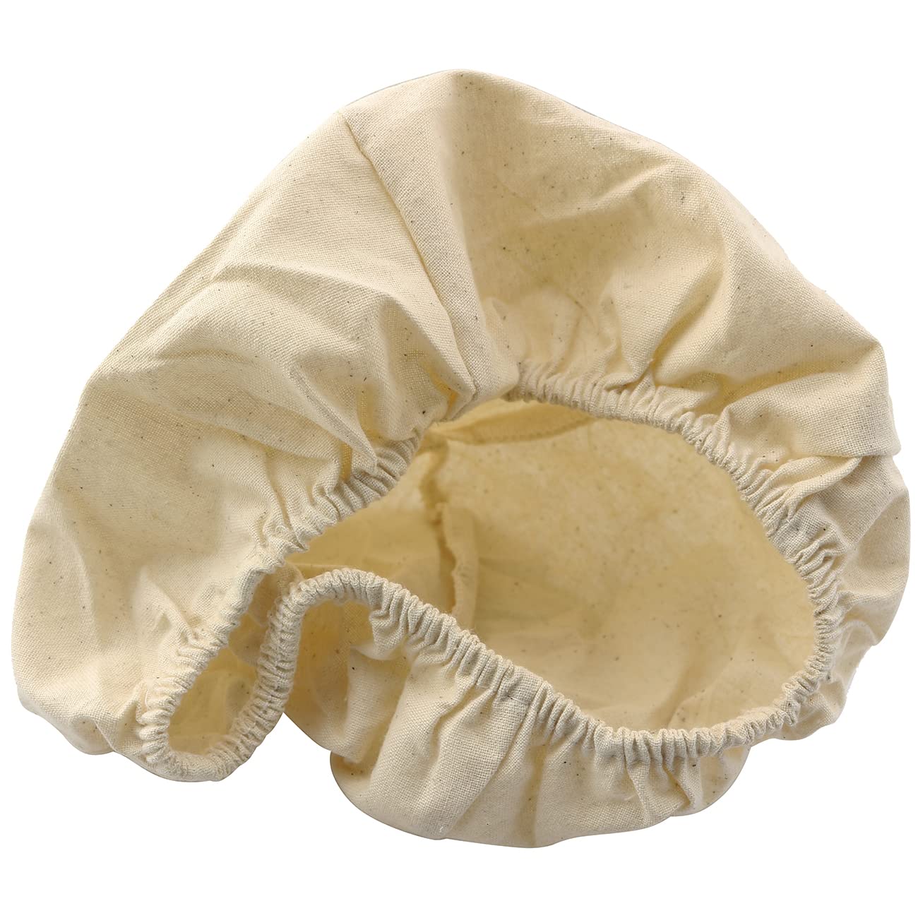 LQ Industrial 3pcs Round Bread Proofing Basket Cloth Liner 10" Rattan Baking Dough Basket Cover Natural Rattan Banneton Proofing Cloth