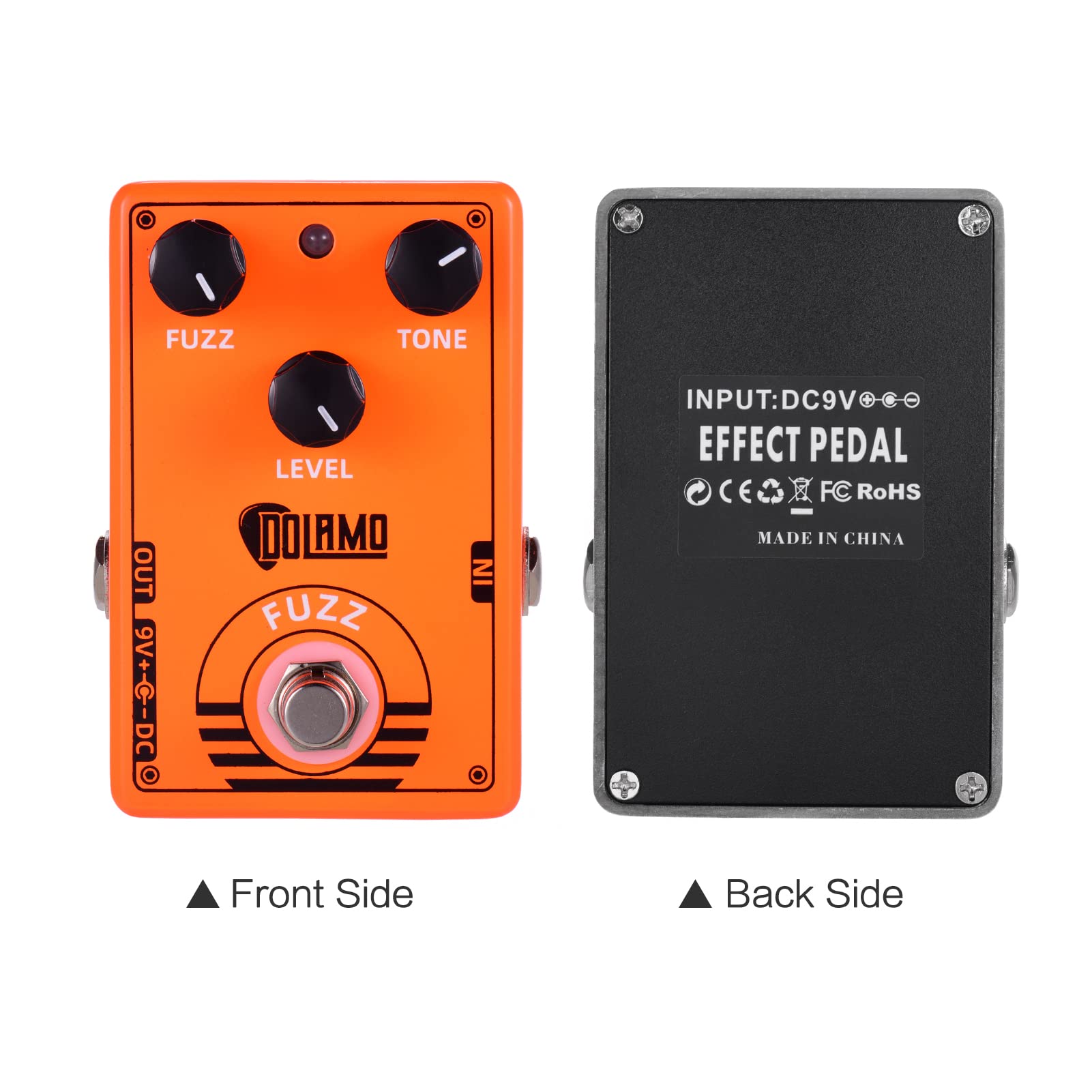 mewmewcat D-2 FUZZ Guitar Effect Pedal with True Bypass for Electric Guitar,Effect Pedal