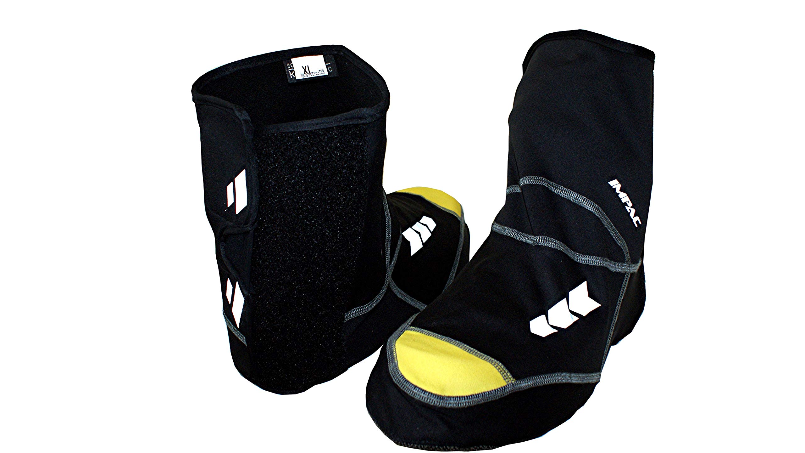 Impac Softshell Shoe Covers (Black, Large)