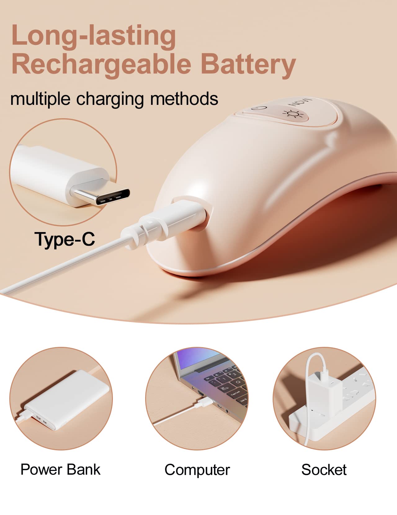 NCVI Warming Lactation Massager, 2-in-1 Breast Massager for Breastfeeding, Lactation Massager for Clogged Ducts, Engorgement, Heat & Vibration for Improved Milk Flow, Nursing Essentials 2 Pack