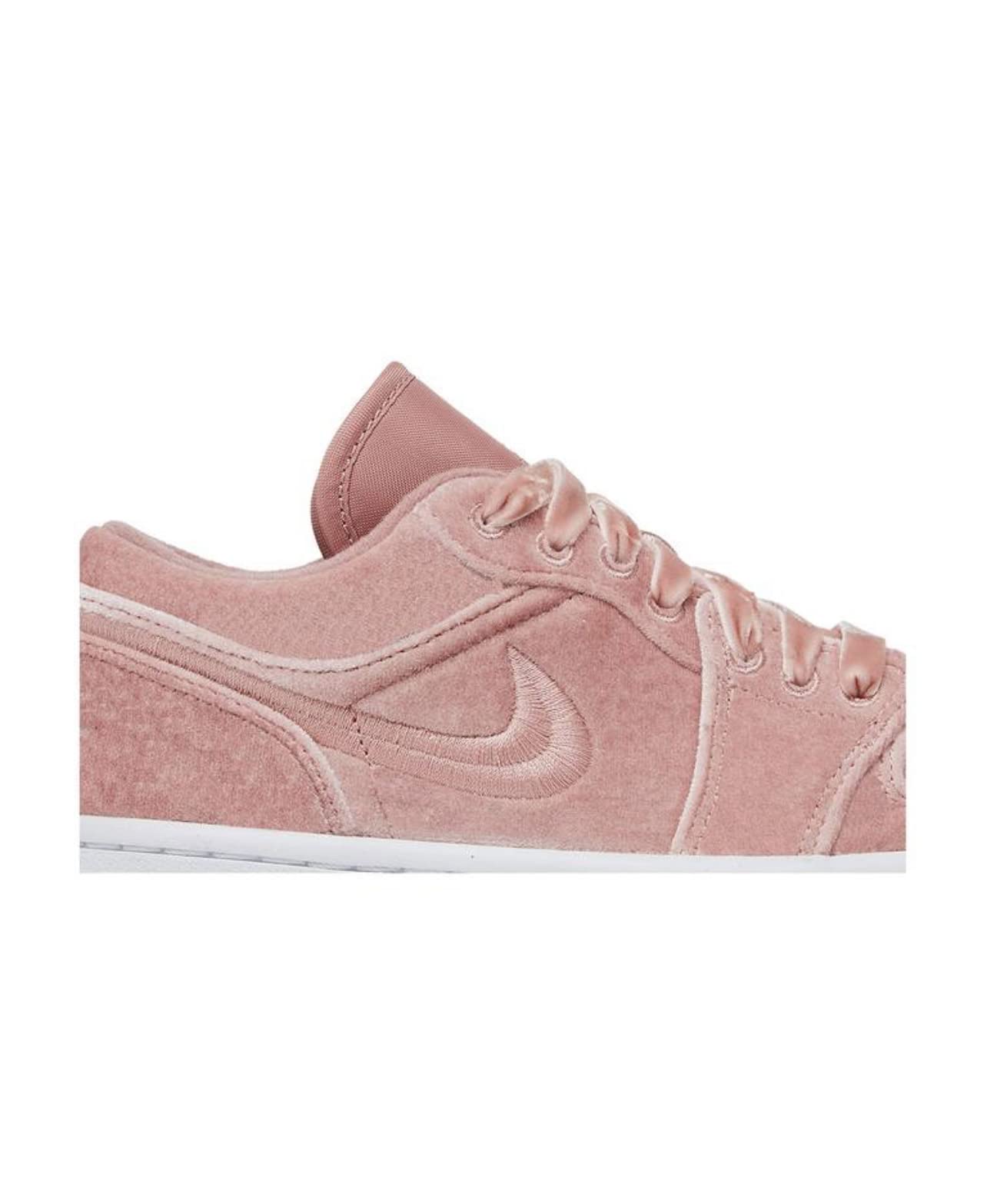 Jordan Womens WMNS Air 1 Low SE DQ8396 600 Pink Velvet - Size 9W