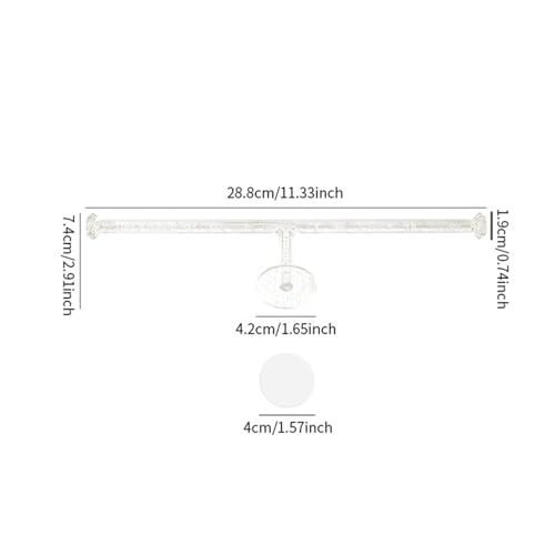 Ralondbey Convenient Suction Cup Towel Practical Storage Holder Rack Easy to Install Towel for Bathroom and Kitchen