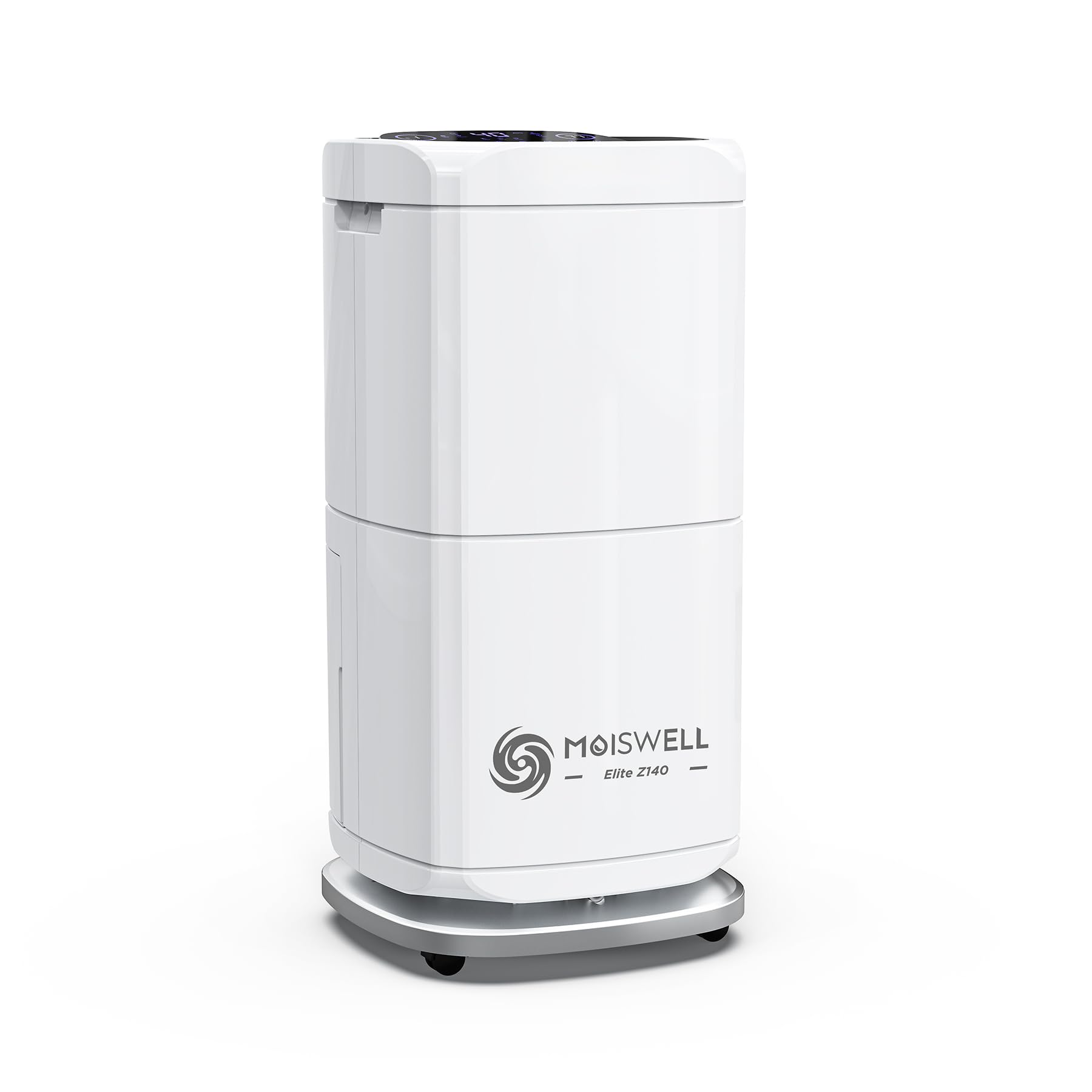 Moiswell 140 Pints Commercial Dehumidifier for Home 6,000 Sq Ft Large Rooms & Basements with Continuous Drain Hose, 2.1 Gallons Water Tank, Advanced Touchpad Control Panel