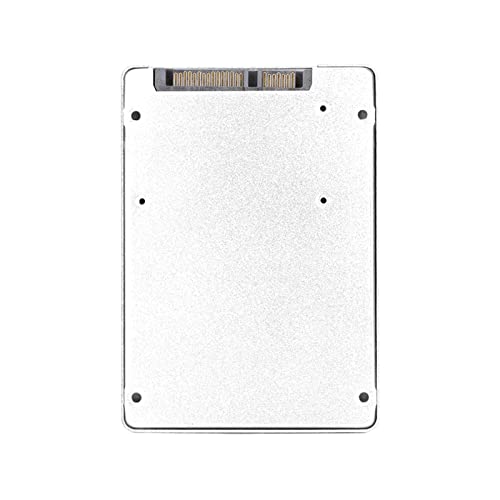 Naroote Aluminum ssd Adapter case, Durable Stable ssd Adapter case kit 6gbps Ultra Slim Home Office Computer Data Transfer Silver