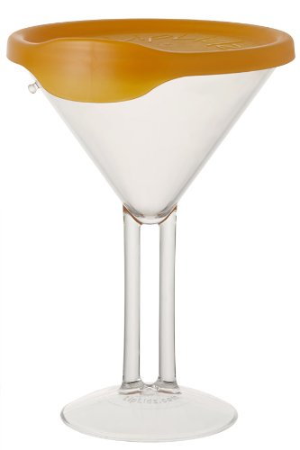 LipLidz ~ 10 oz. Martini Glass w/Attachable Drink-thru Lid (4 Pack)