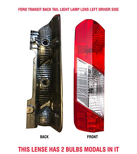 IMS auto parts Ford Transit 150 250 350 Back Tail Light Lamp Lens Left Driver Side 2016 To 2020