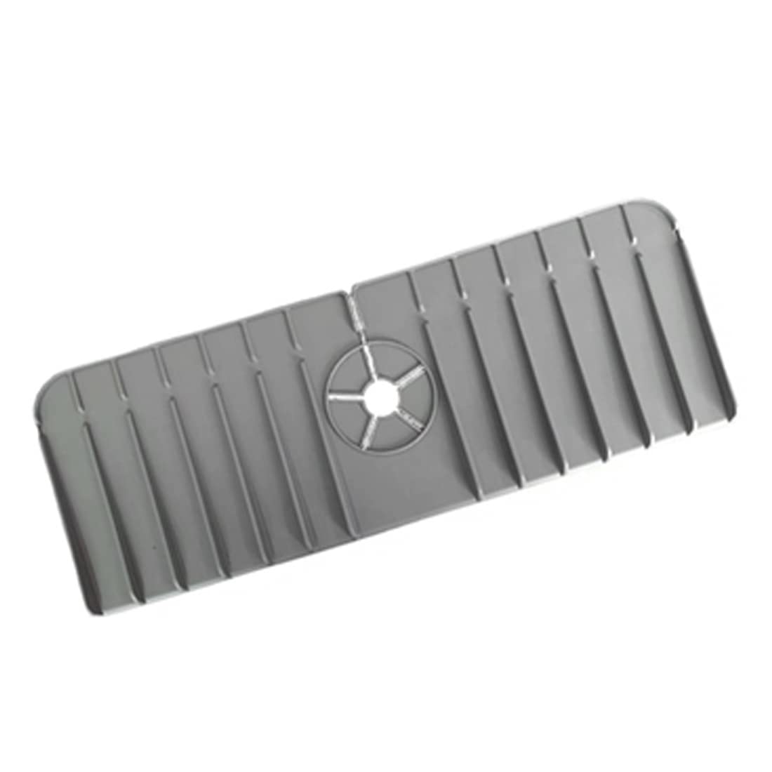 Kitchen Silicone Sink Splash Guard, ZESE Faucet Absorbent Drying Mat Splash Catcher Drop Collector, Sink Drain Pad for Bathroom, Kitchen and RV Faucets