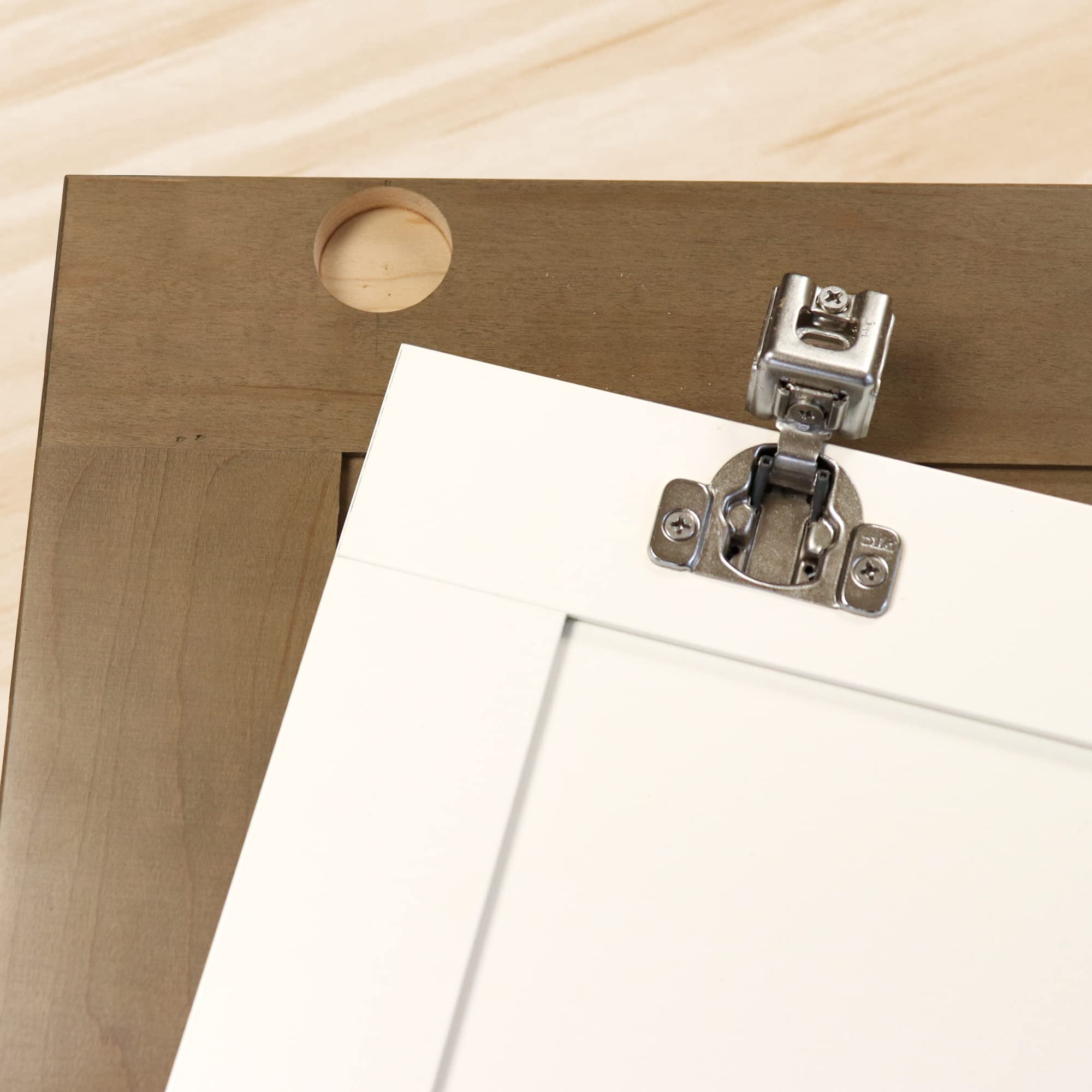 Milescraft 1342 Euro Hinge Jig β Concealed Hinge Jig, Drilling Guide, Drill Jig for Framed and Frameless Cabinets. Metal Drill Guide Produces Perfect Hinge Holes. 35 mm Forstner Bit Included
