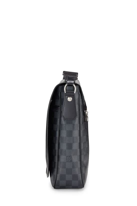 Louis Vuitton, Pre-Loved Damier Graphite Daniel MM, Black
