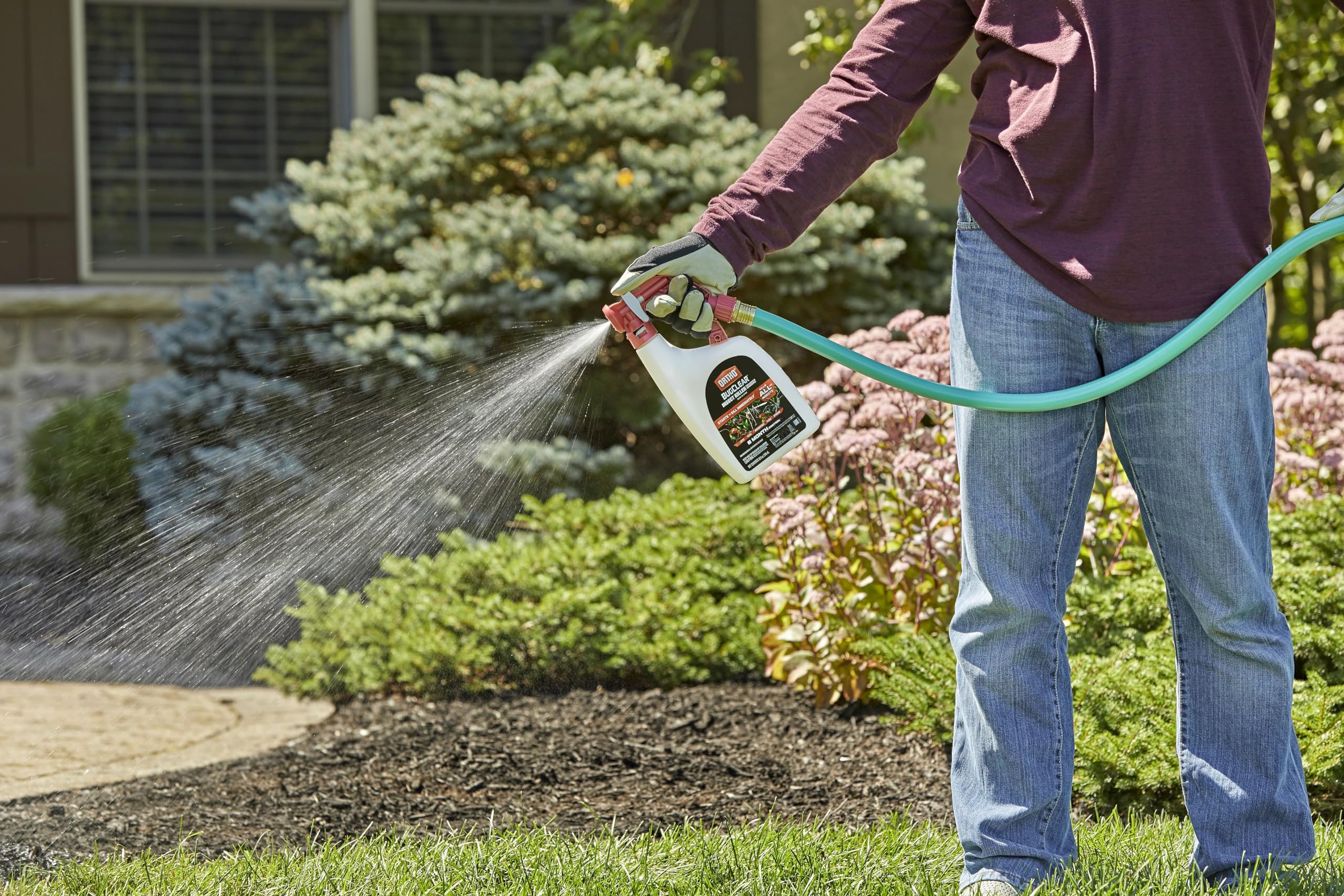 Ortho BugClear Insect Killer for Lawns and Landscapes Ready to Spray, Kills Periodical Cicadas, Ants, Spiders, Fleas, and Ticks, 32 oz., 3-Pack