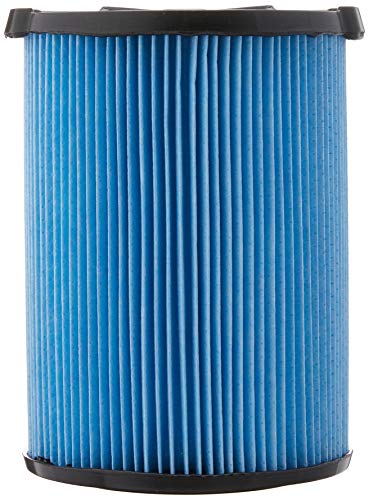 RIDGID 72952 Model 3-Layer Pleated Paper Vacuum Filter for RIDGID 5-20 Gallon Vacuums, Green