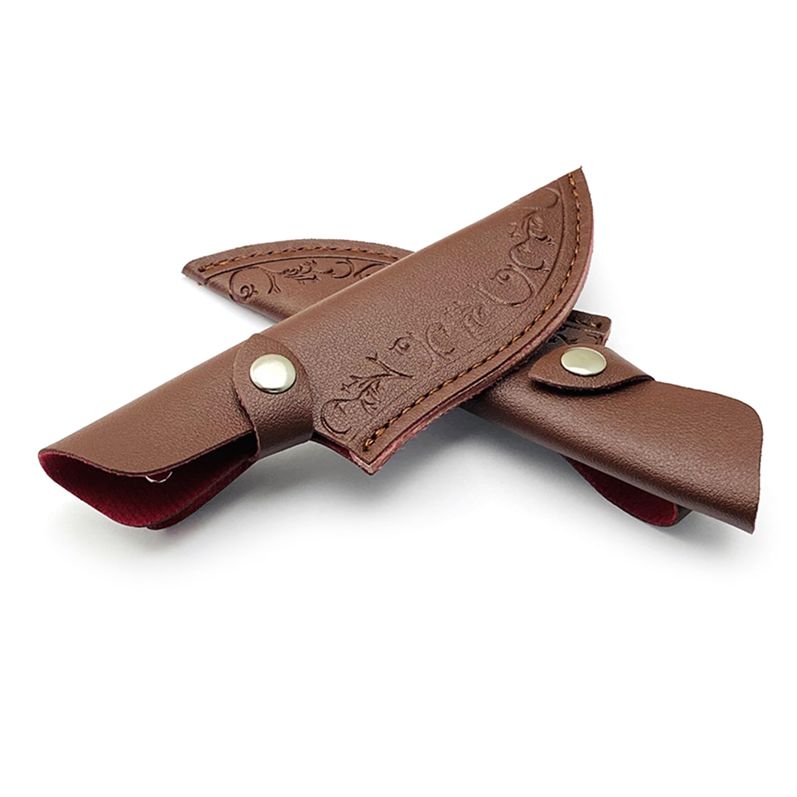 Portable Knife Storage Sheath Pouches With Belt Loop Leathers Holsters Belt Pocket Straight Knife Holder