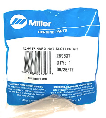 Miller 259637 Hard Hat Adapter, Slotted, Complete Kit