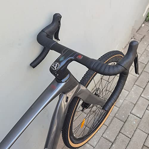 LIANAIzxc Bikes Carbon Fiber Gravel Road Bike 24 Speed Line Pulling Hydraulic Disc Brake Fully Hidden Cable Carbon Frame Cool Design (Color : Gray)