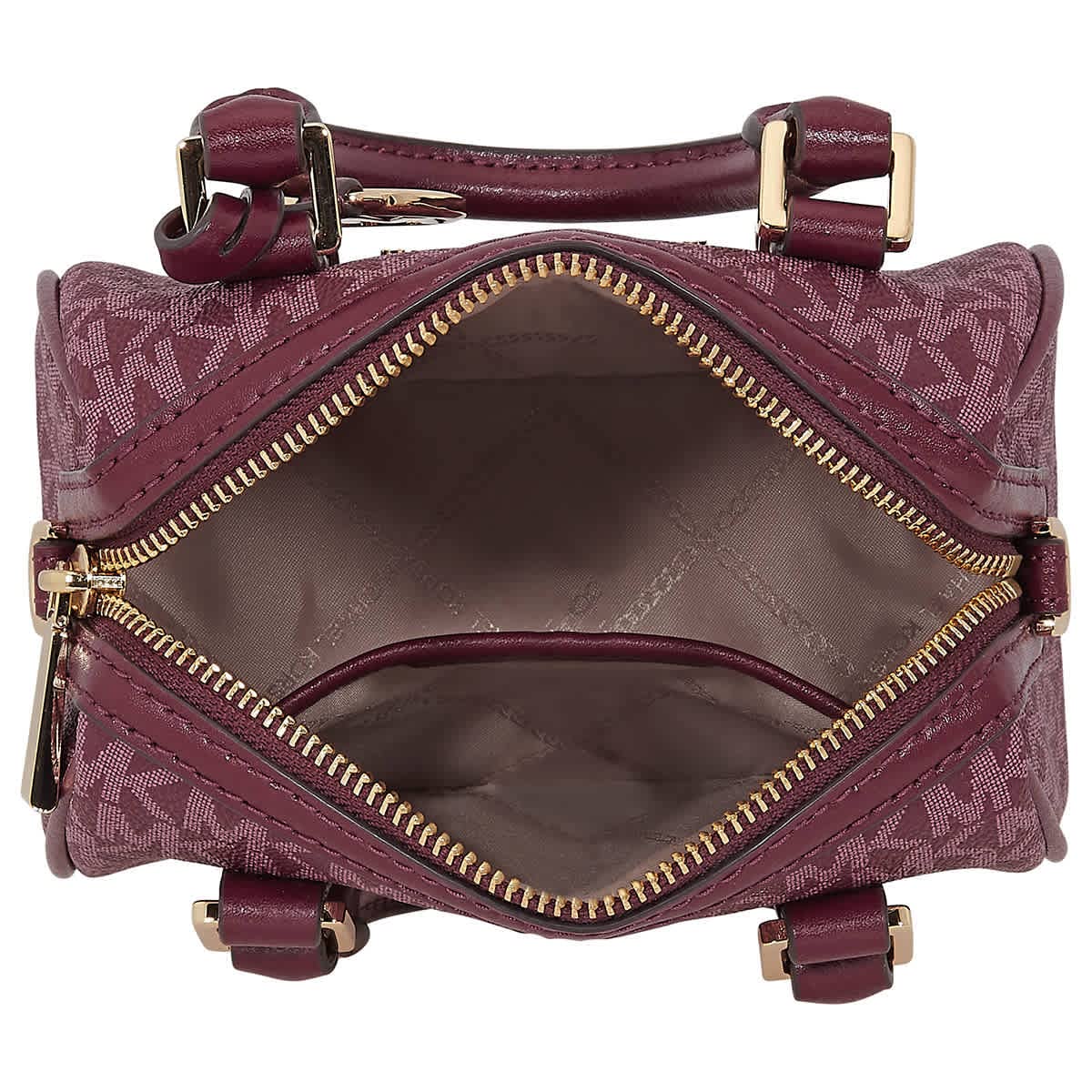 Michael Kors Dark Berry Ladies Bedford X-Small Presbyopia Crossbody Bag
