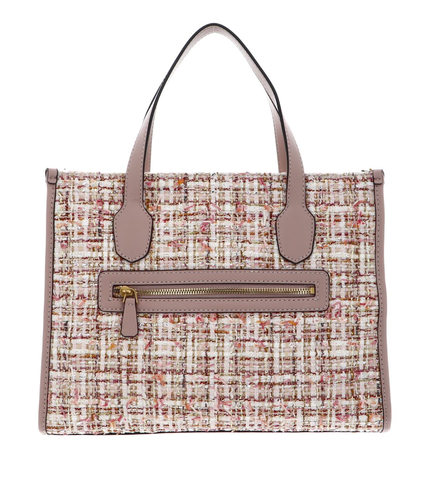 GUESS Silvana 2 Compartment Tote Ash Rose One Size