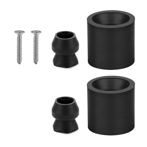 Osdhezcn Trailer Door Holder Kit Low Profile Rubber Door Holder Bumper Fits RVs Trailer Door Catch Holder Block Set Trailer Door Holder Kit