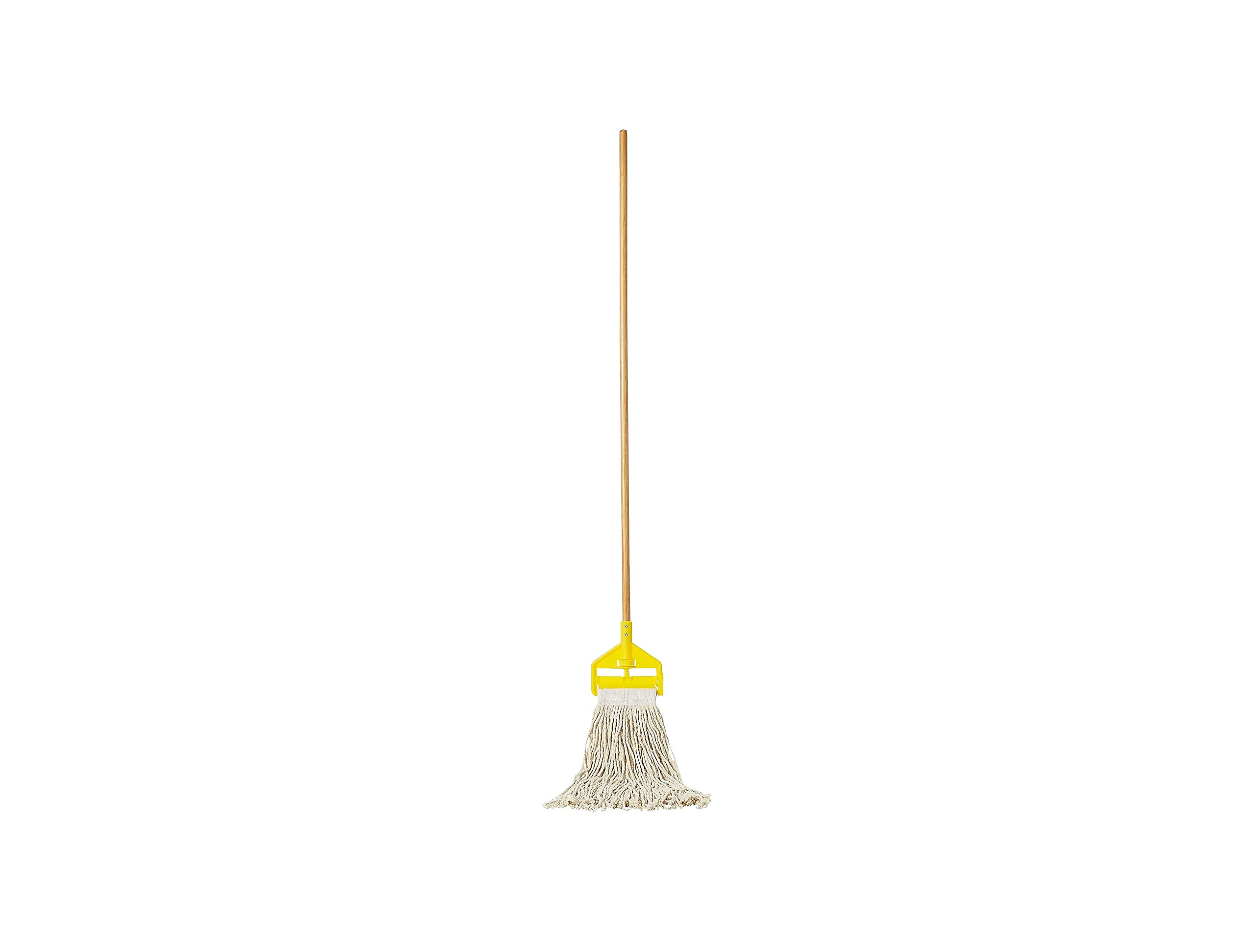 Rubbermaid Commercial H116 Invader Side-Gate Wood Wet-Mop Handle, 1 dia x 60, Natural