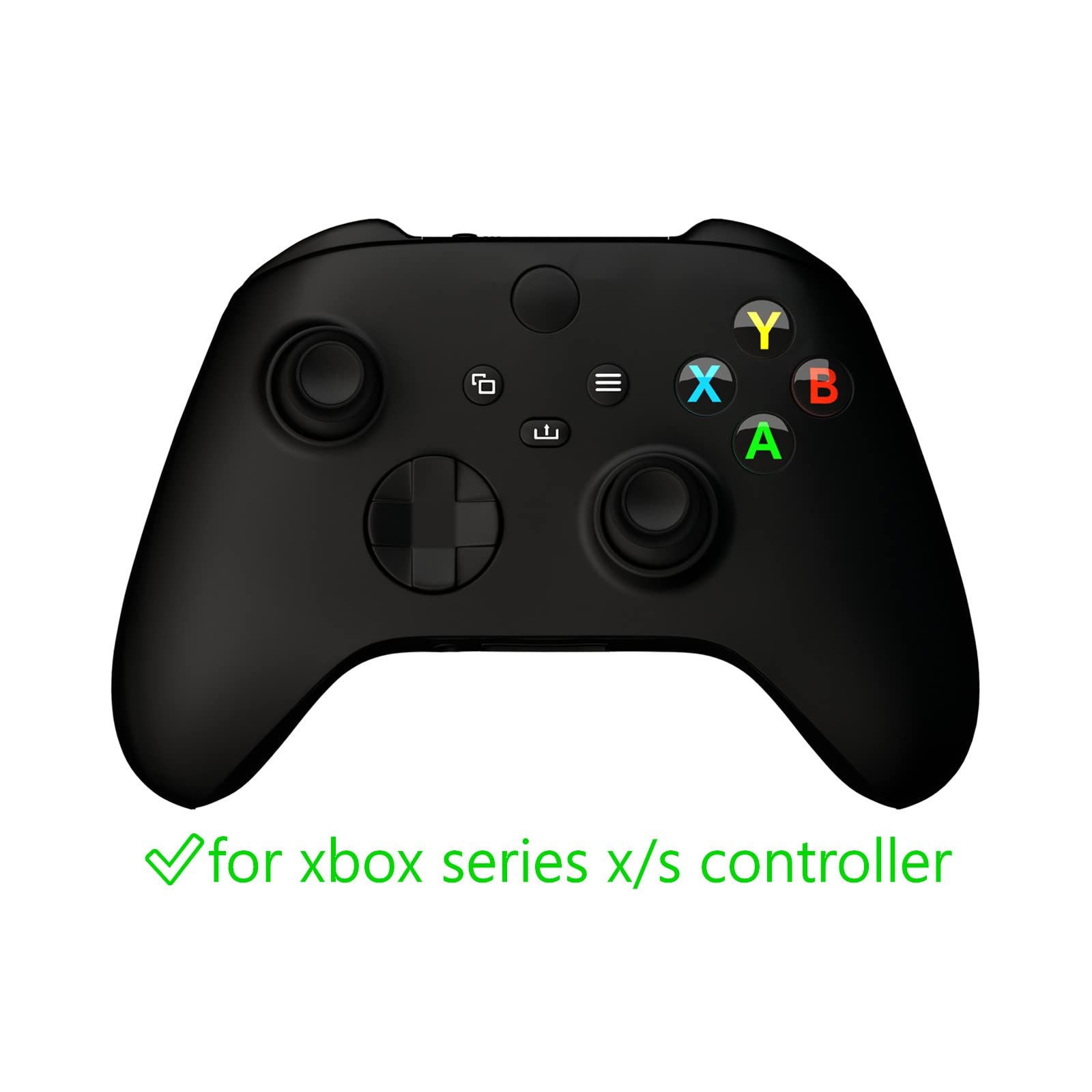 Lindvior Front Shell Housing Faceplate Cover for Xbox Series X Controller Faceplate & Xbox Series S Controller Faceplate - Controller Not Included