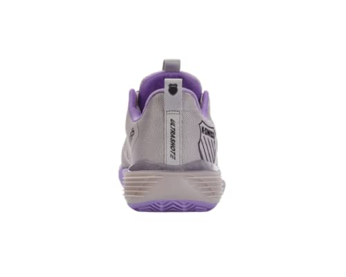 K-Swiss Women's Ultrashot 3 HB Tennis Shoe, Raindrops/Paisley Purple/Moonless Night, 10 M