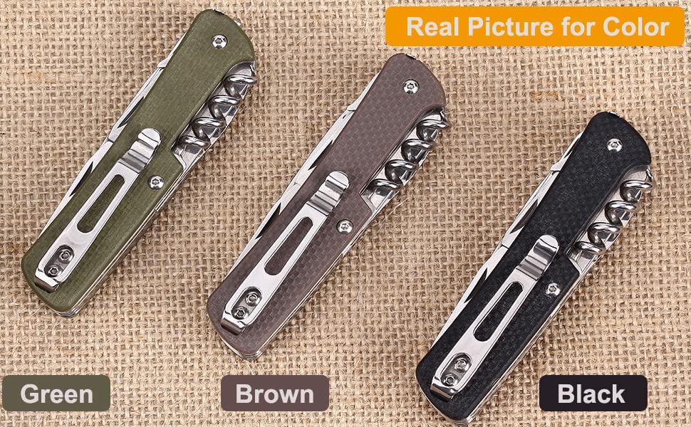 RUIKE Multifunctional Knive, Green, G10 (M31-G)