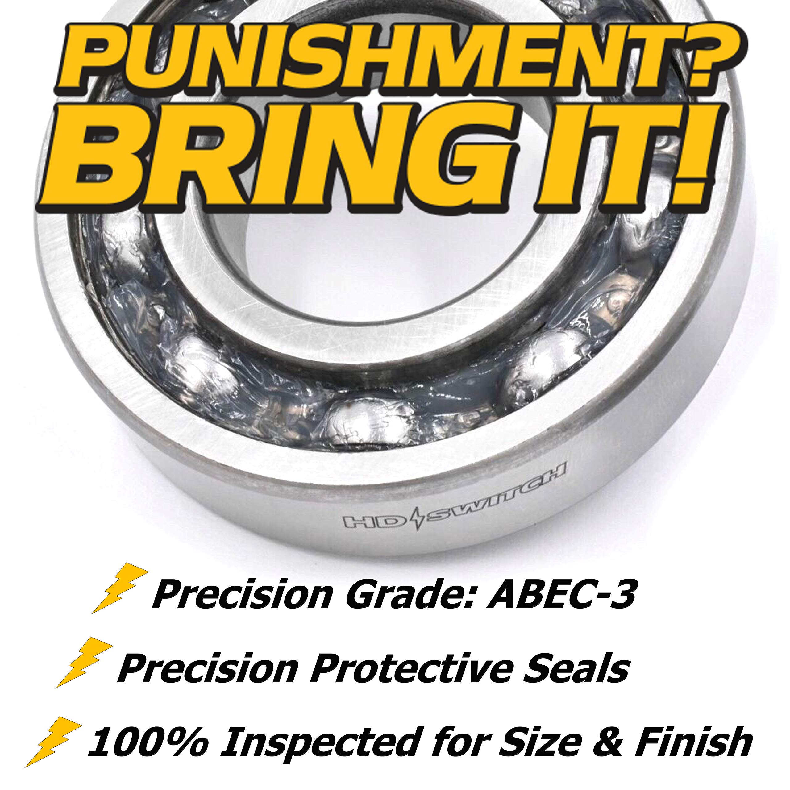 HD Switch (4 Pack) Deck Spindle Rebuild Bearing Replaces Toro 100-3977, 99-3934, 105-6173, 67-7590, 100-3974, 54-0010, Z147, Z148, Z150