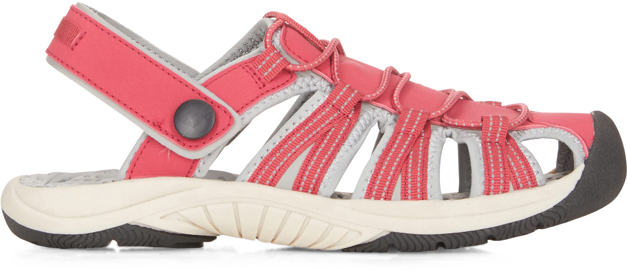 Khombu Women's Create Sandals, Red, 7