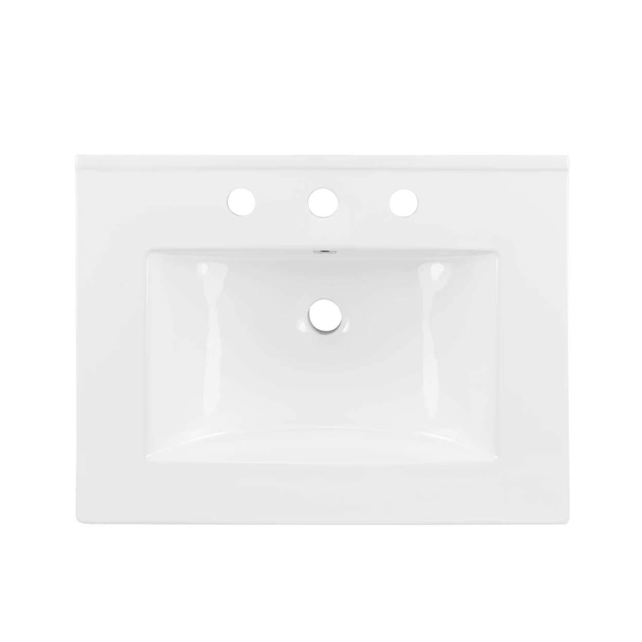 Modway EEI-3766-WHI Cayman 24" Bathroom Sink, White