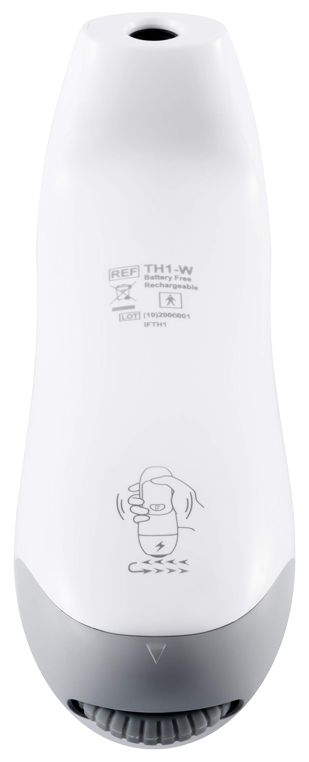 Ozeri Kinetic Non-Contact Forehead Thermometer with Battery-Free Infrared Technology (Pack of 2)