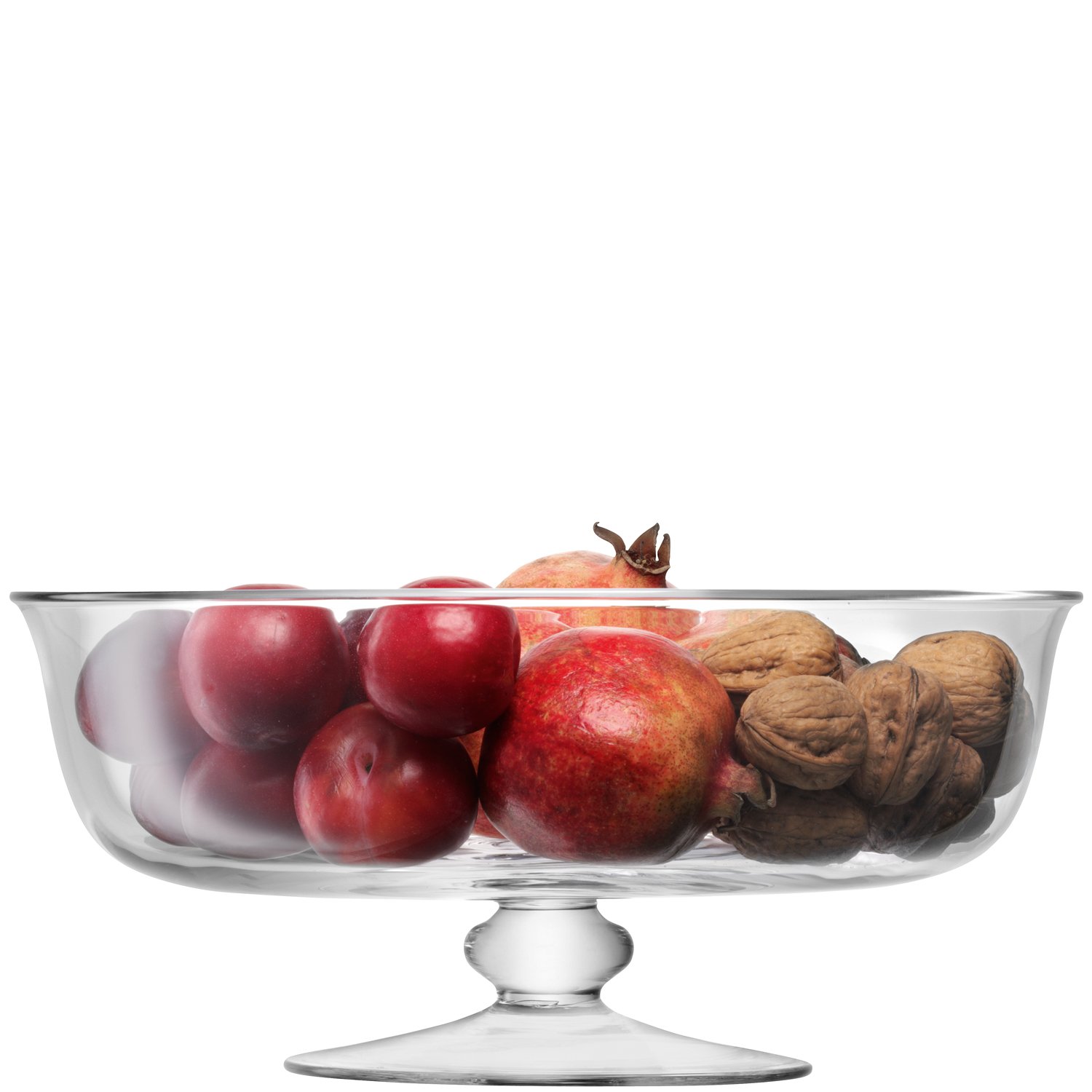LSA International Serve Dessert Comport, 12.25", Clear