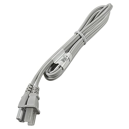 HQRP AC Power Cord Compatible with Bose Wave Radio III Mains Cable, White