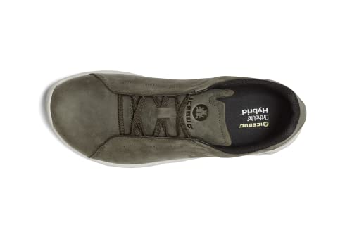 Icebug Loe Biosole Leather Walking Shoe with Grip Sole, Stone, 06.5