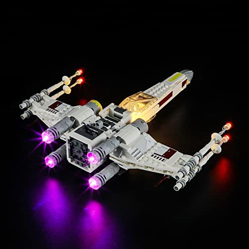 Lightailing Light for Lego- 75301 Luke-Skywalker’s X-Wing Fighter - Led Lighting Kit Compatible with Lego Building Blocks Model - NOT Included The Model Set
