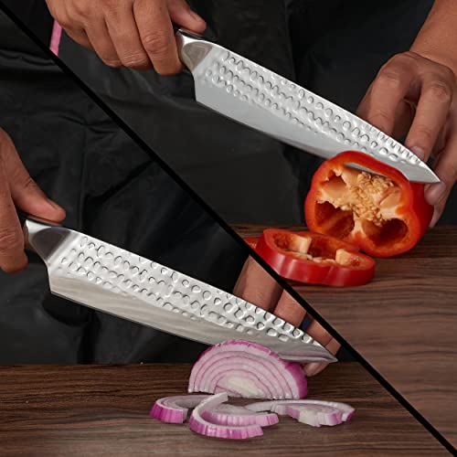 Mareston Chef Knife, Ultra Sharp Kitchen Knife High Carbon Stainless Steel Sharp Cooking Knife with Ergonomic Handle(8 Inch )