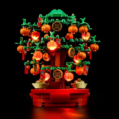 LIGHTAILING Light for Lego- 40648 Money-Tree - Led Lighting Kit Compatible with Lego Building Blocks Model - NOT Included The Model Set