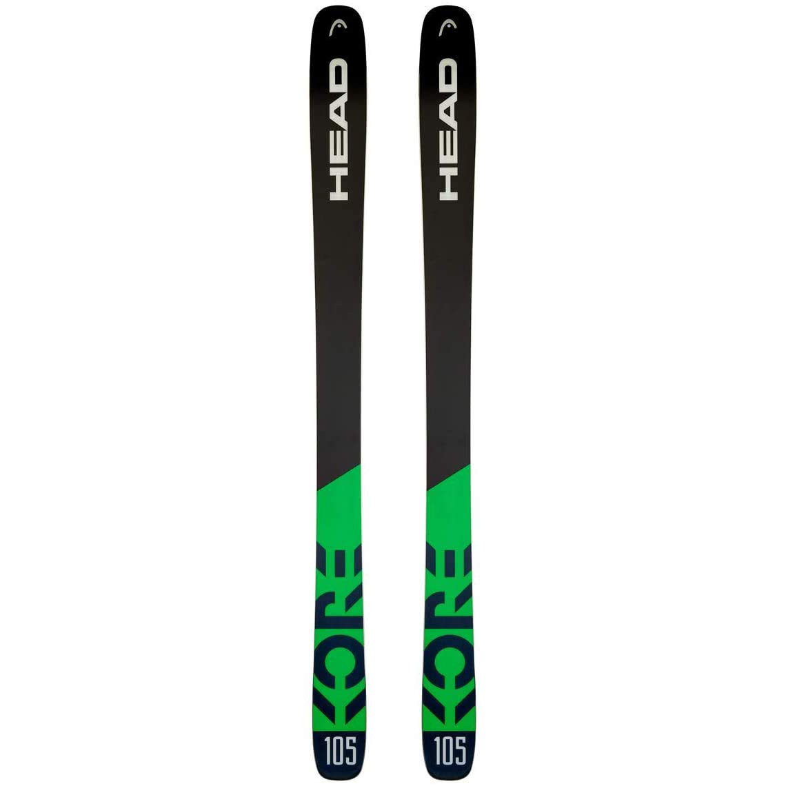 HEAD Unisex Kore 105 Graphene Grey Freeride Skis, Size: 180
