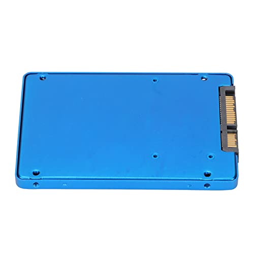 NGFFM.2toSATA3.0SSDEnclosure, Lightweight Ultra Thin HardDriveEnclosure 6Gbps for Computer for Hard Disk Blue