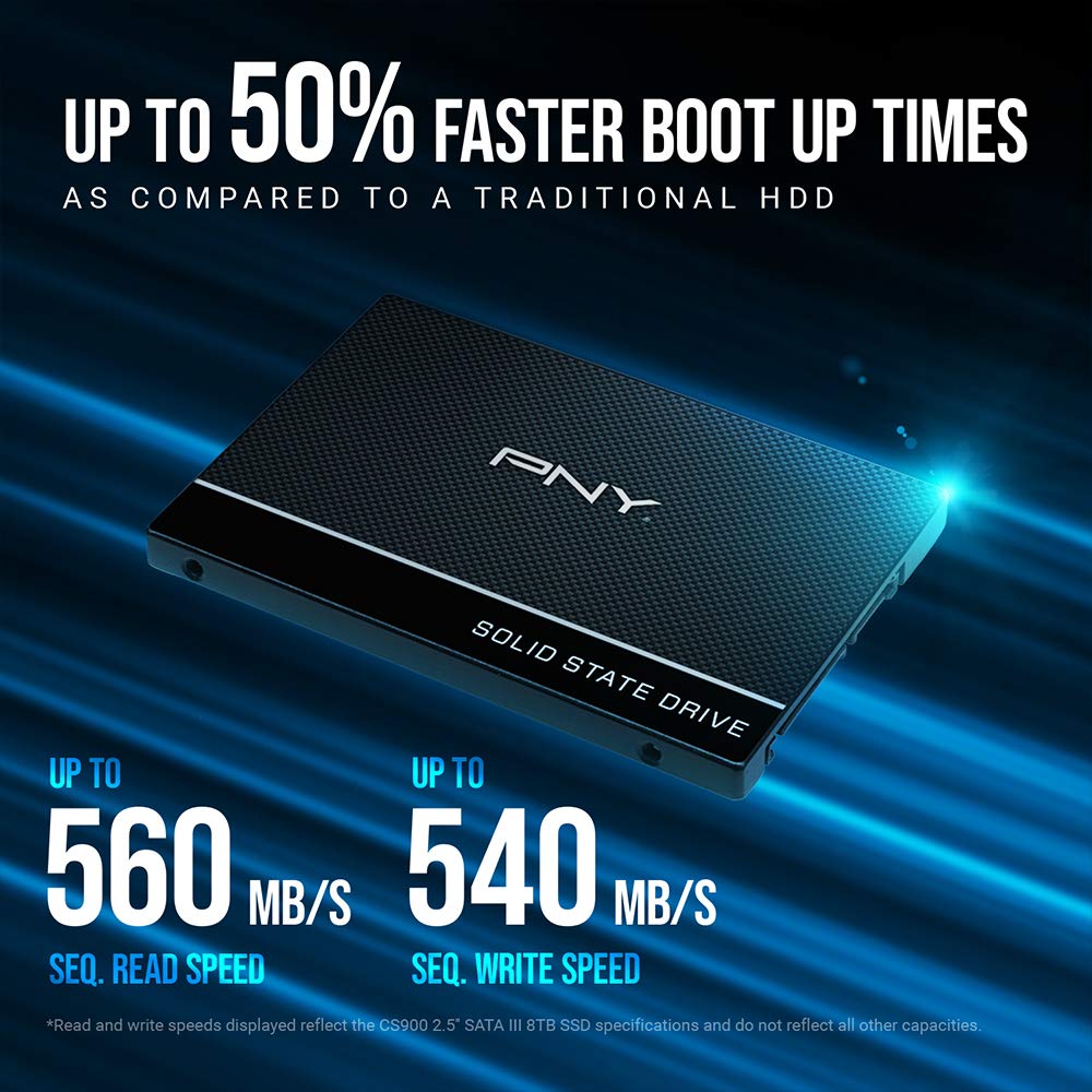 PNY CS1030 250GB M.2 NVMe PCIe Gen3 x4 Internal Solid State Drive (SSD) CS900 250GB 2.5" SATA III Internal Solid State Drive (SSD) Bundle