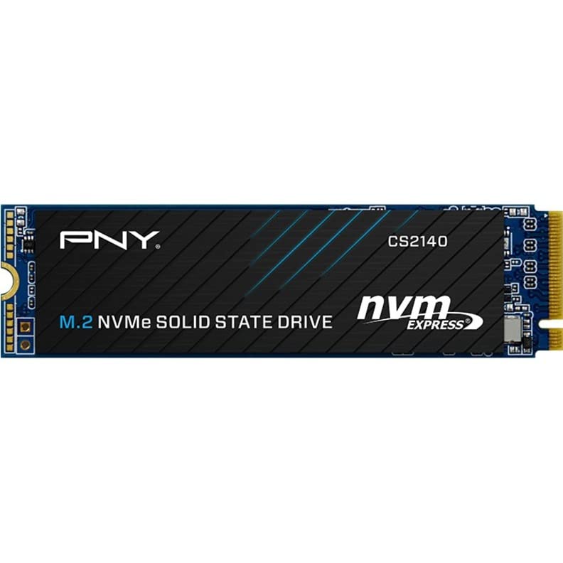 PNY CS2140 1TB M.2 NVMe Gen4 x4 Internal Solid State Drive (SSD) - M280CS2140-1TB-RB & SanDisk SSD Plus 1TB Internal SSD - SATA III 6 Gb/s, 2.5"/7mm, Up to 535 MB/s - SDSSDA-1T00-G27