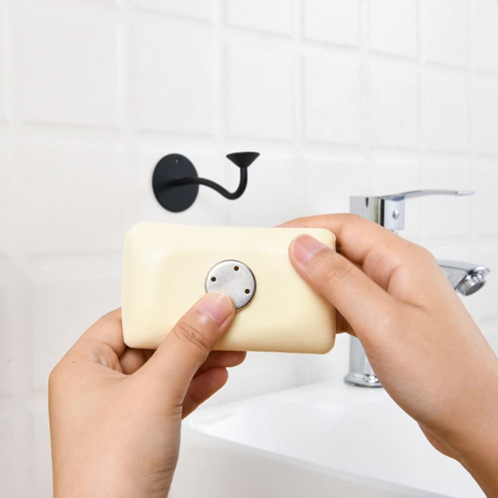 Ipetboom Shower Soap Holder Bath Accessories Magnetic Soap Holder Caps, 4pcs Soap Holder Caps Replacement Bar Soap Holder Caps Bar Soap Holder Cap for Shower Shower Soap Holder Bath Accessories
