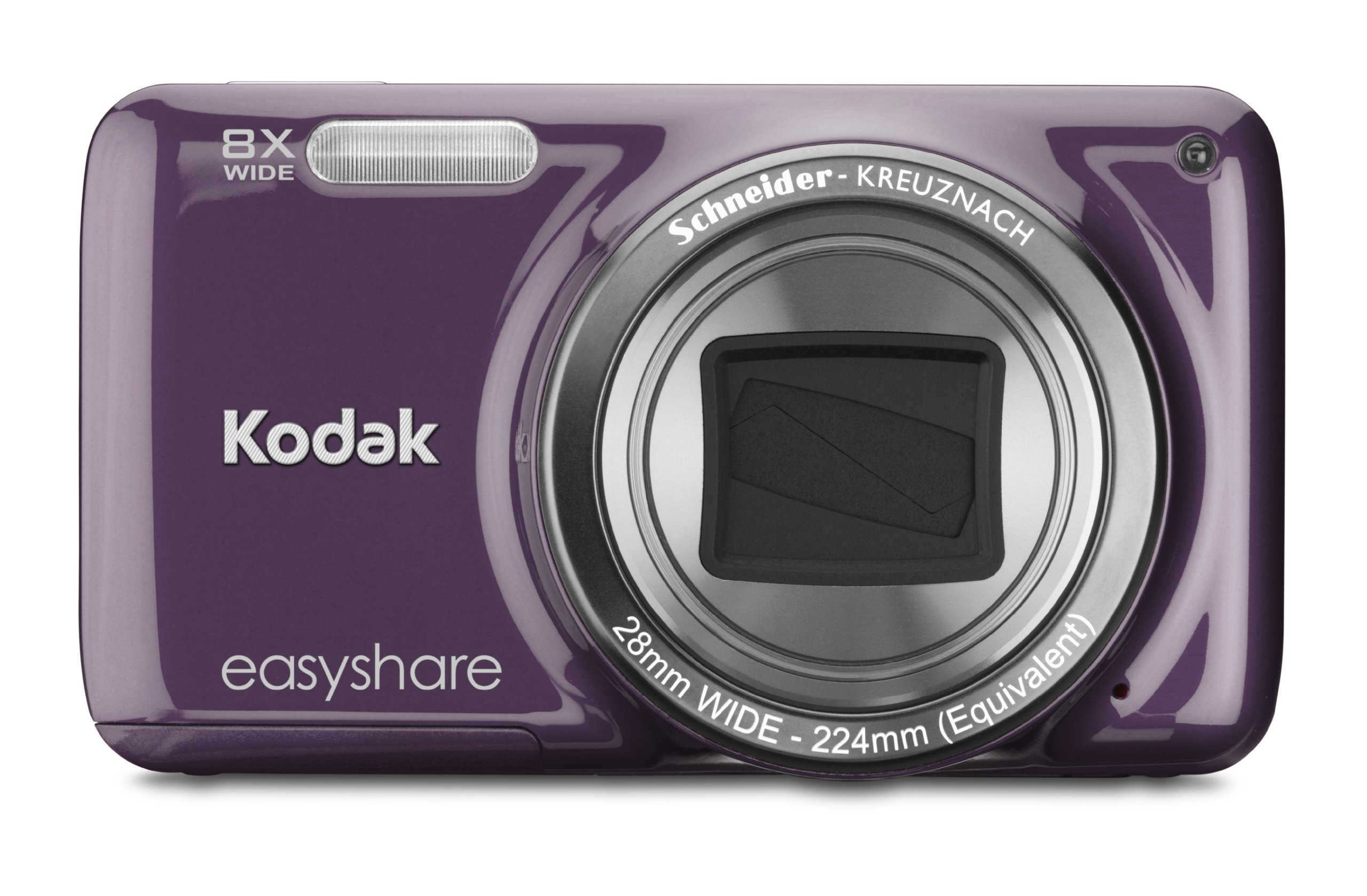 Kodak EasyShare M583 14 MP Digital Camera with 8x Optical Zoom and 3-Inch LCD - Purple
