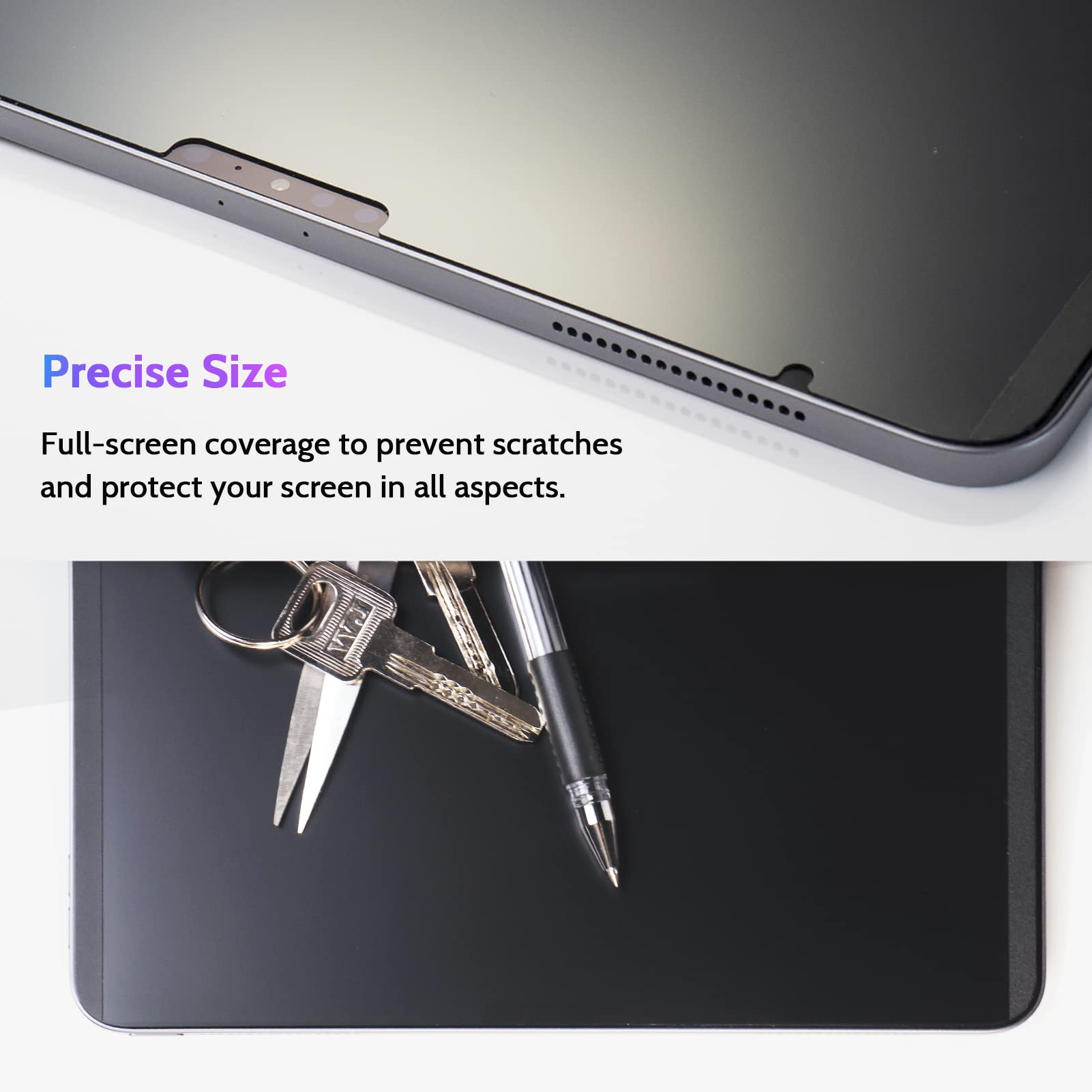 Peslv Magnetic Privacy Screen Protector for iPad Air 5th 4th Generation & iPad Pro 11(2018-2022), Removable Anti Blue Light Glare Spy Private Filter, Black Security Screen