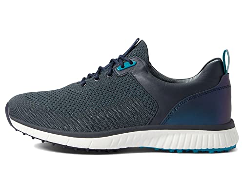 Johnston & Murphy XC4 Womens H1 Sport Hybrid Navy Waterproof Mesh/Leather 7 M