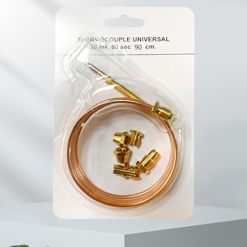 Oven Thermocouple With 5pcs Fixed Part Fireplaces Stove Replacement Temperature Sensors Probe Appliances